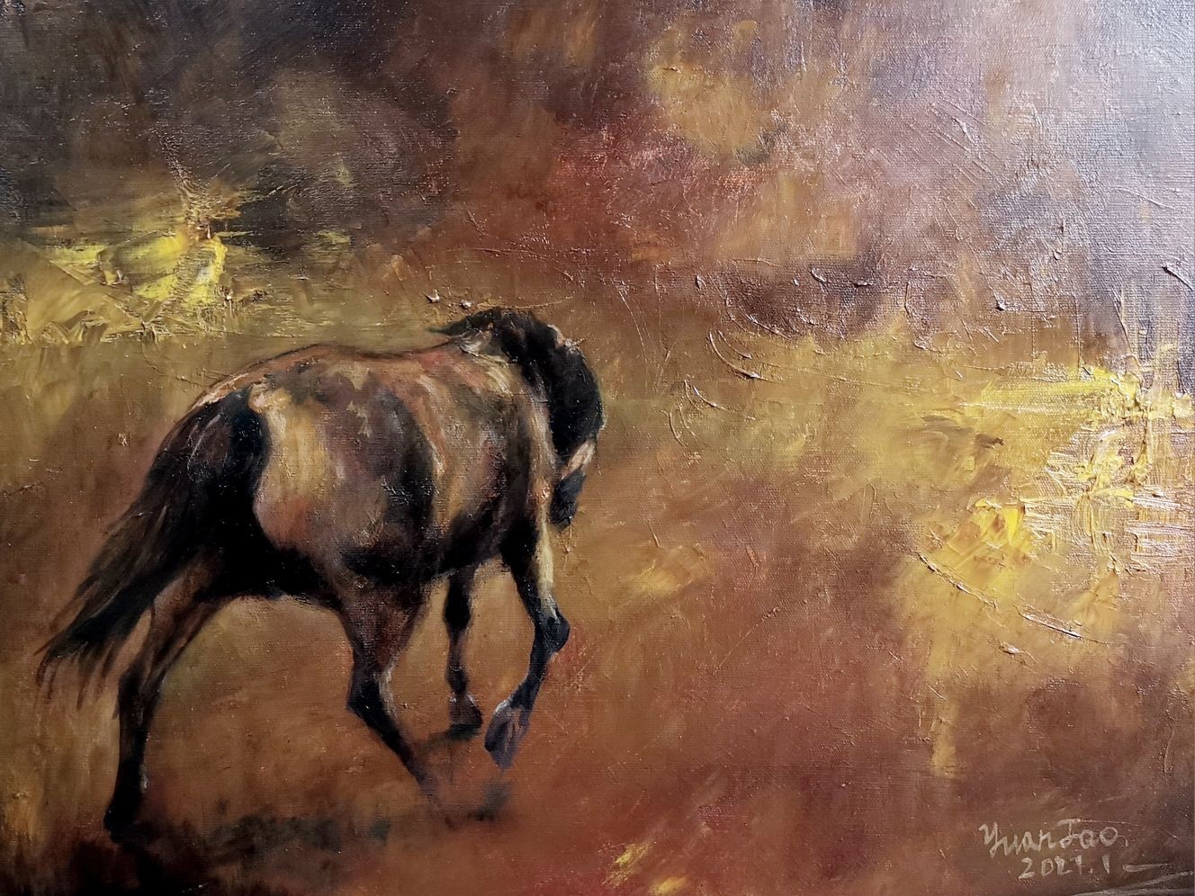 老马_心清闻妙香-站酷ZCOOL