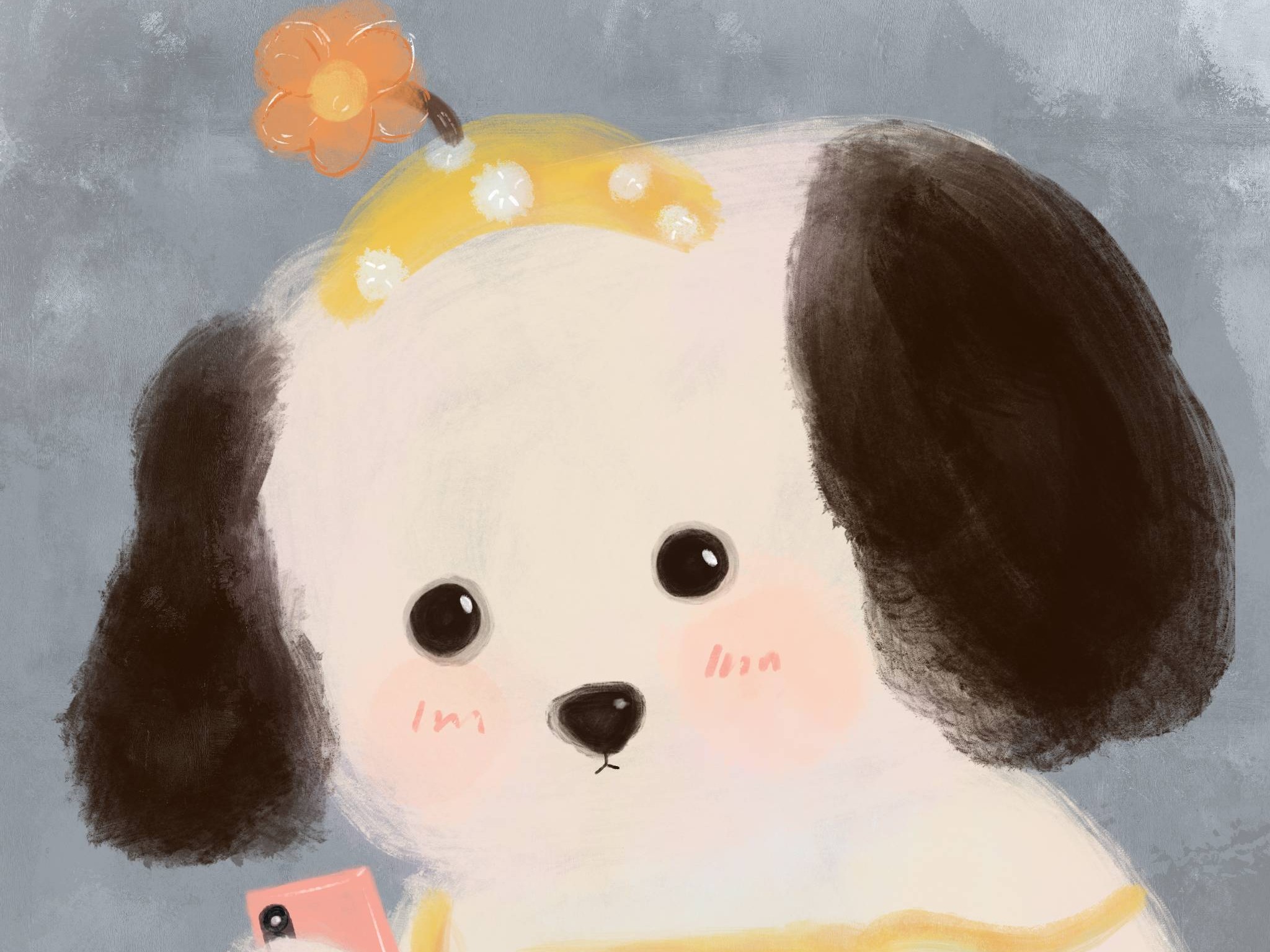 萌狗头像系列_米糕Mi_Gao-站酷ZCOOL