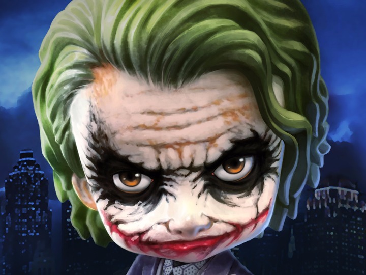 模玩重涂 - 小丑_ilison-站酷ZCOOL