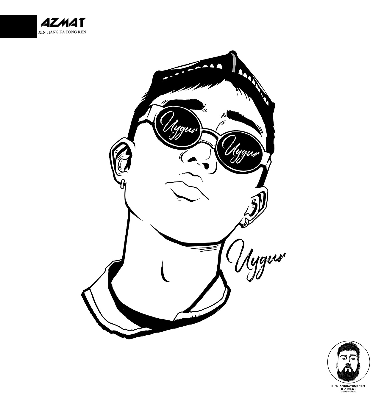 维吾尔族风格_Albom-站酷ZCOOL