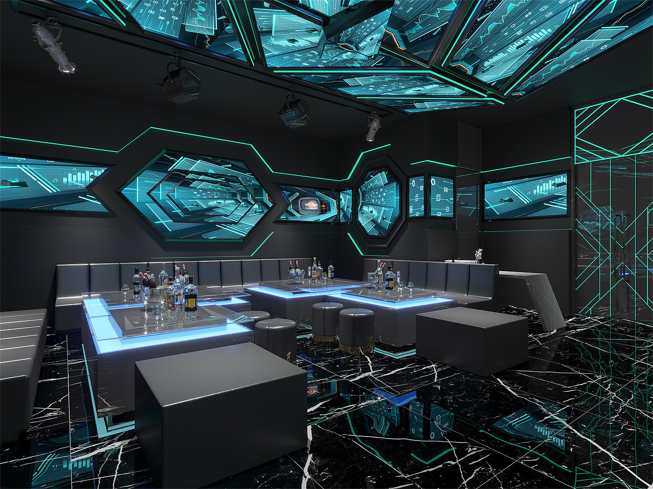 KTV|空间|其他空间|设计师叶宋_原创作品-站酷ZCOOL