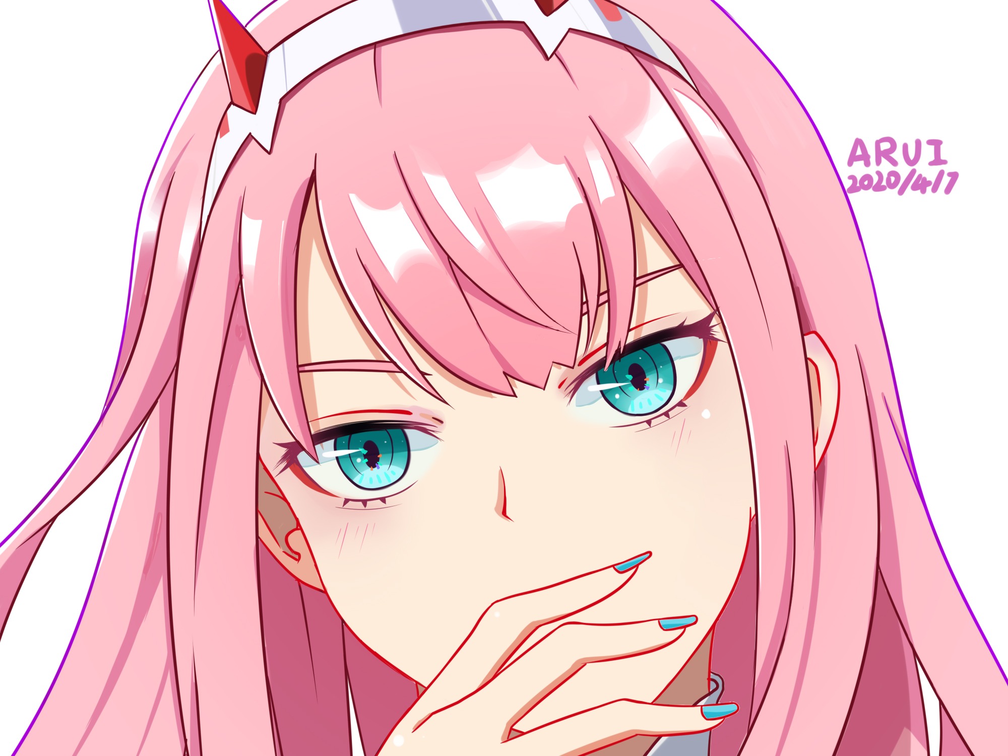 DARLING in the FRANXX_ARUI阿蕊小画手-站酷ZCOOL