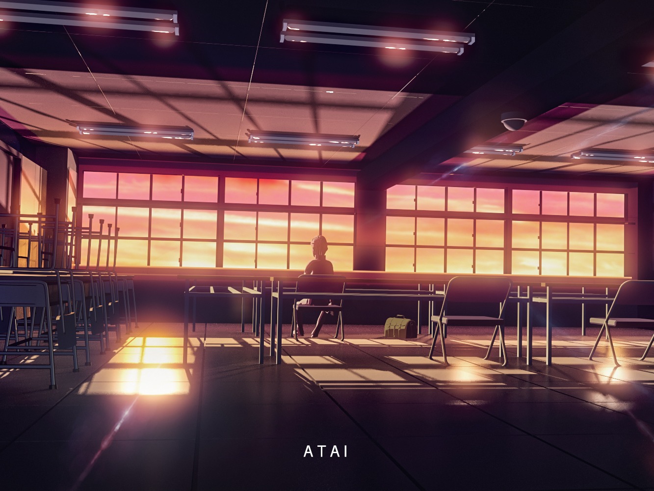 C4D秒速五厘米场景动画_阿泰ATAI动态视觉-站酷ZCOOL