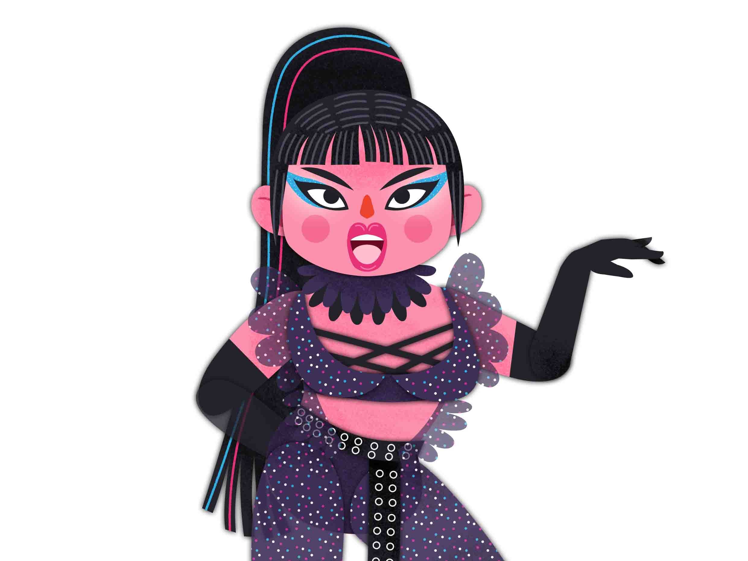 插画艾瑞巴迪cindy_李俊超JCLee-站酷ZCOOL