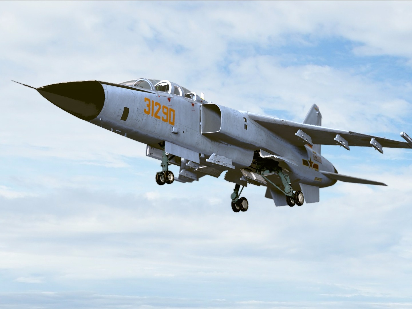 歼轰7-飞豹_Punk_Hoo-站酷ZCOOL