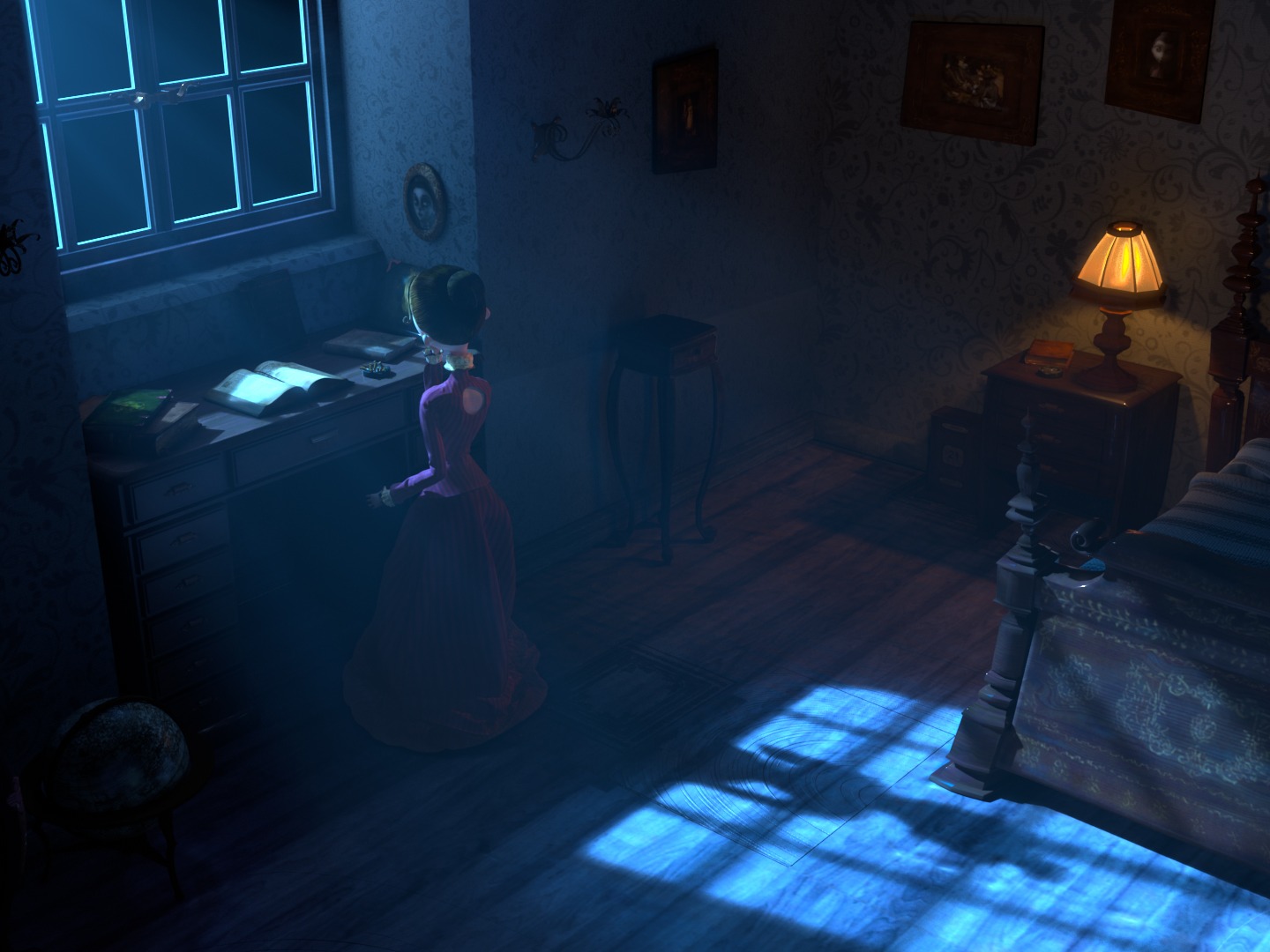 动画夜景场景_LCH_0-站酷ZCOOL