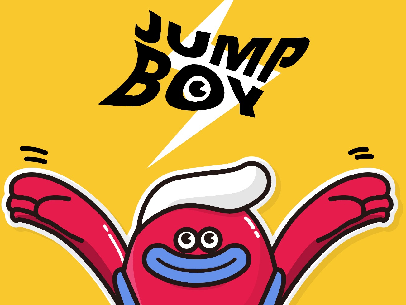 JUMP BOY 运动风形象设计_众枝巢-站酷ZCOOL