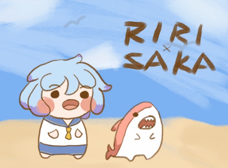 RIRI × SAKA_那根灰色的呆毛-站酷ZCOOL