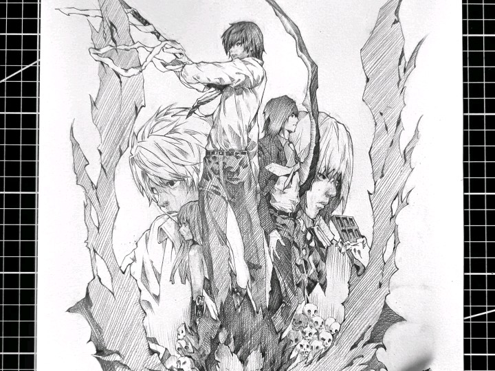 DEATH NOTE死亡笔记_霍格华茨老贤者-站酷ZCOOL