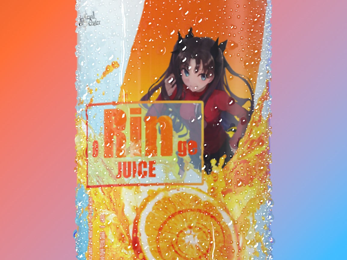 命运 冠位“橙（Rin）”汁_红凛茶-站酷ZCOOL