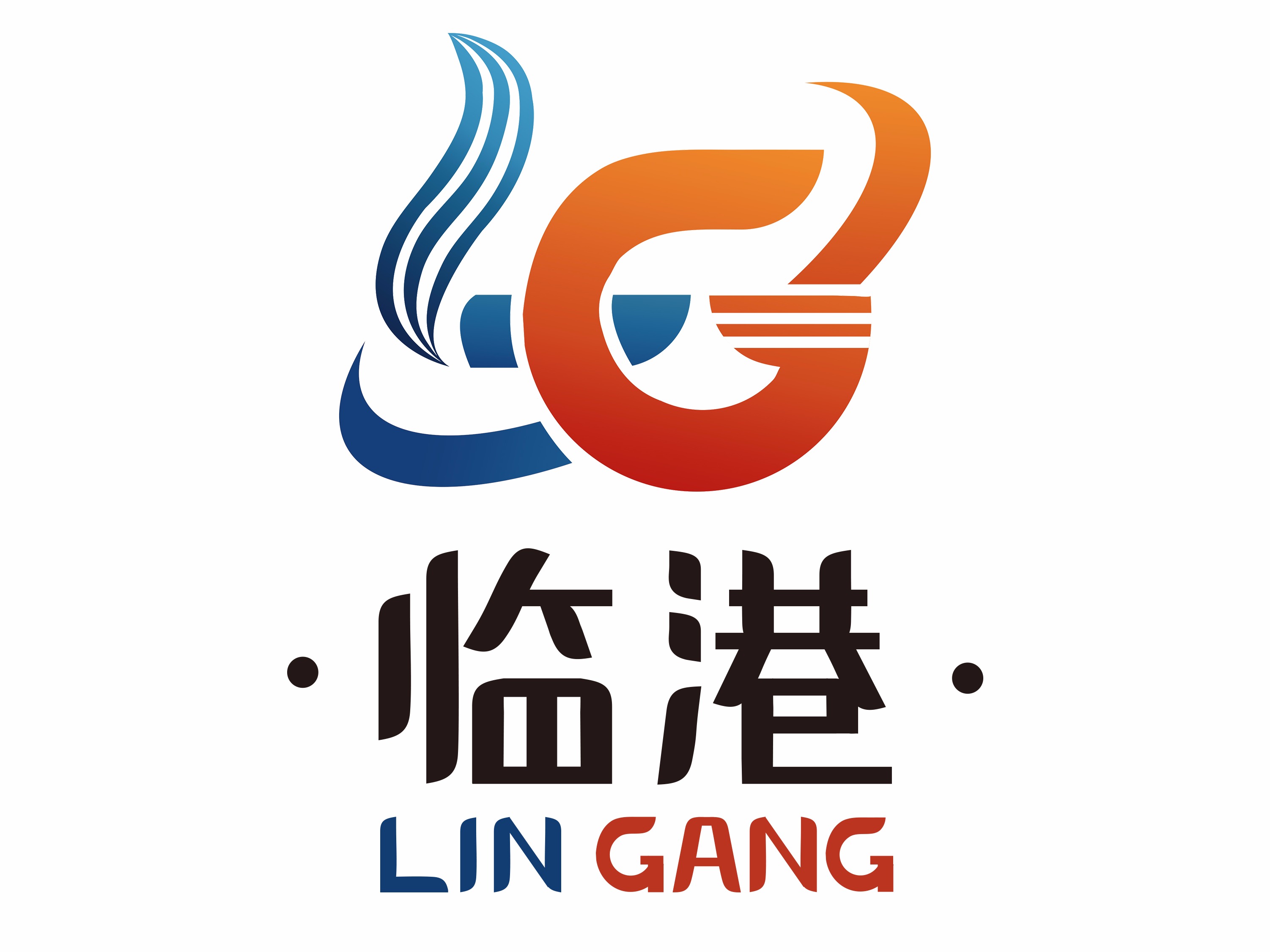 临港logo_疯帽子jake-站酷ZCOOL