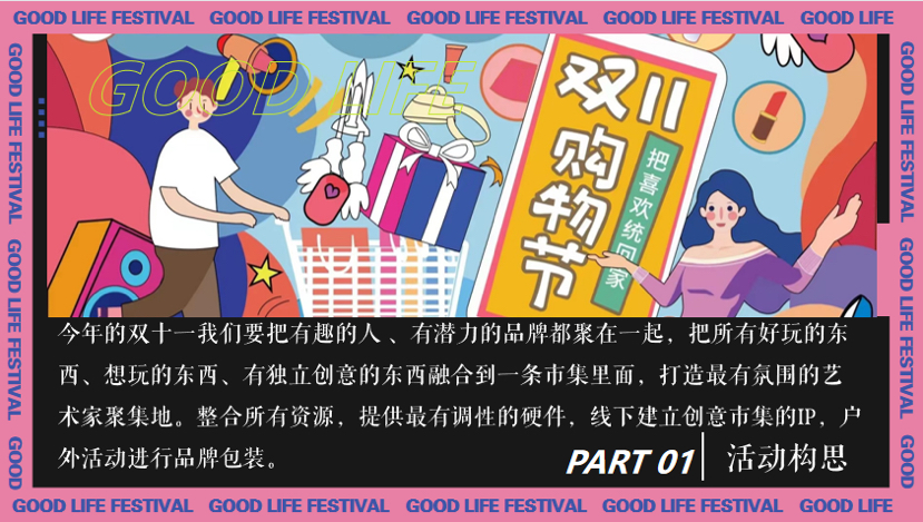 2022商业地产双十一主题美好生活节活动策划方案-49P_精英策划圈-站酷ZCOOL