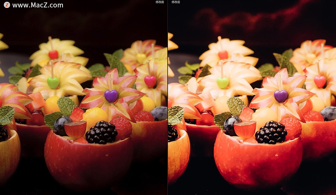 水果广告摄影专用调色lr预设_mac开心-站酷ZCOOL