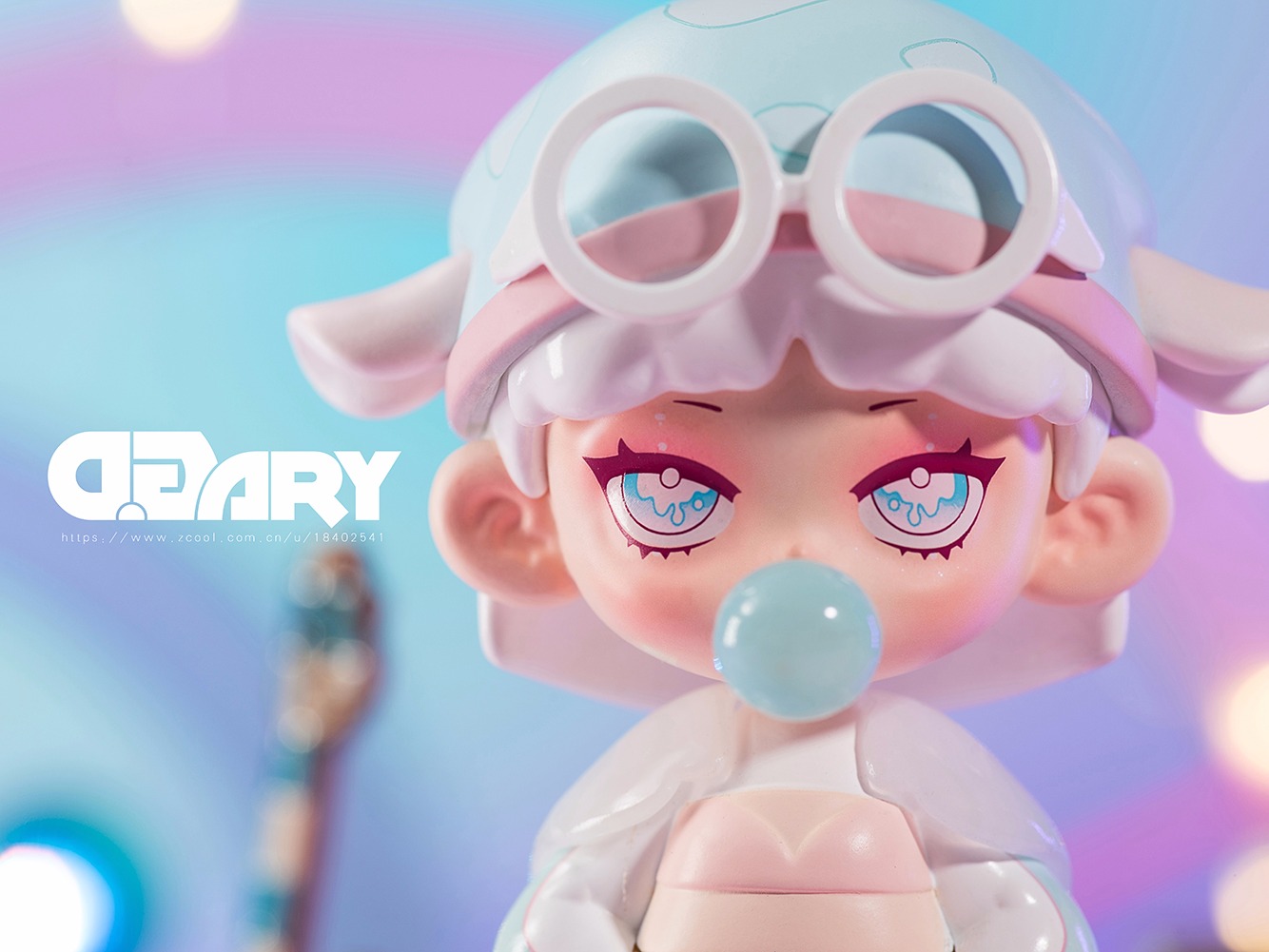 SIMONTOYS KUNANA酷娜娜 甜酷女孩 气泡女团潮玩拍摄_Dgary摄影-站酷ZCOOL