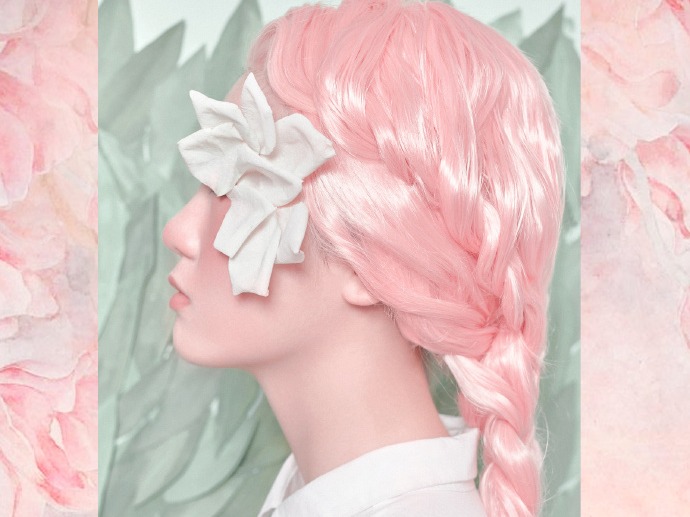 花与少女_Linnmuzi-站酷ZCOOL