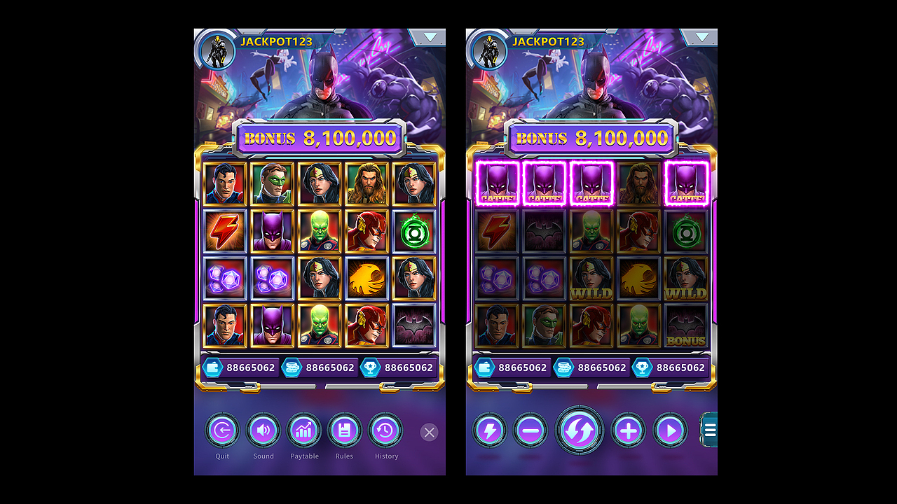 海外slots游戏UI_OoMGg-站酷ZCOOL