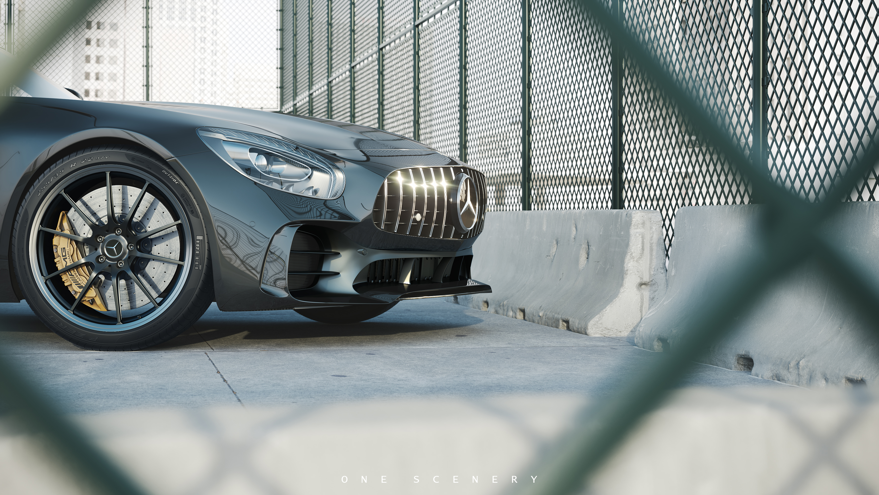 AMG-GTR | CGI_zyee-站酷ZCOOL