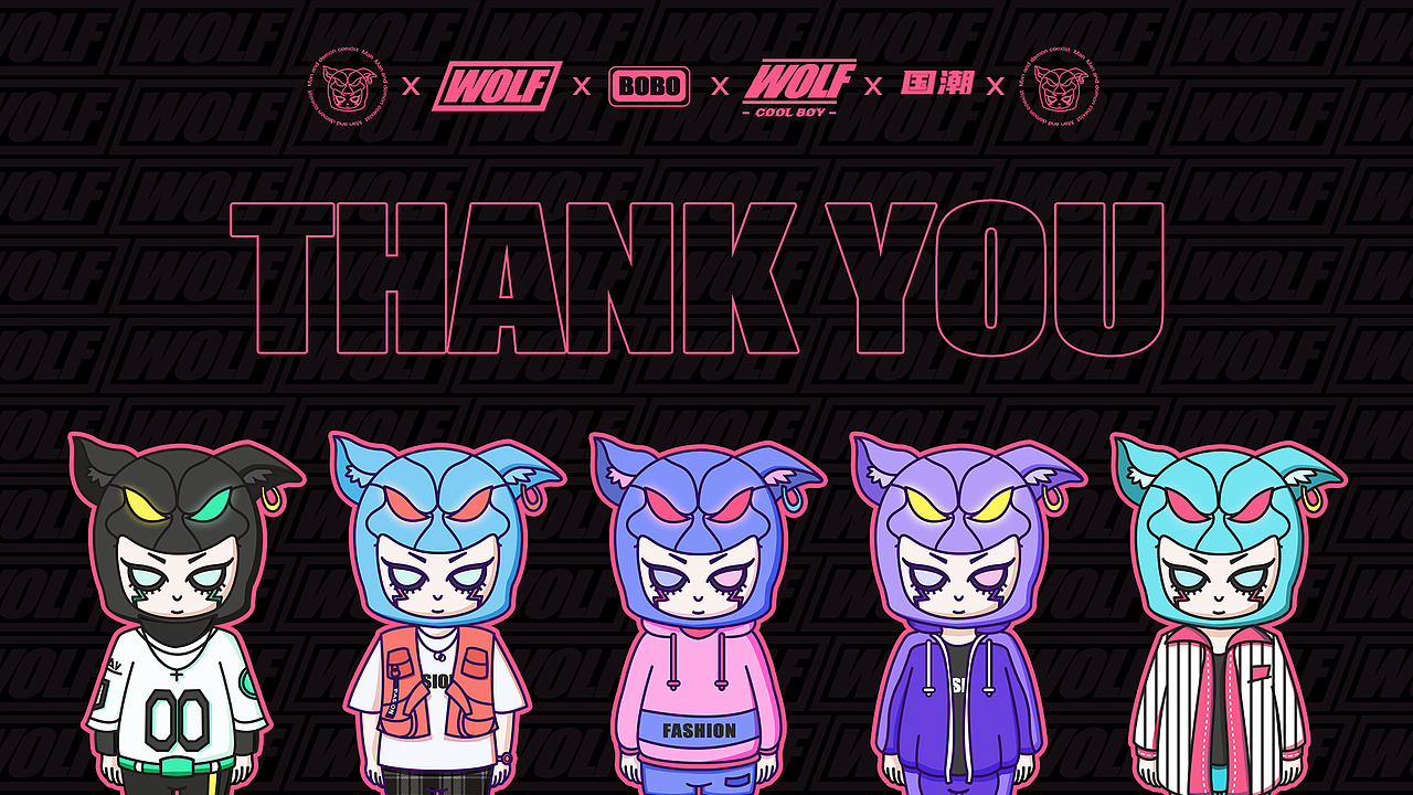 WOLF BOY IP形象设计_YBOBOB-站酷ZCOOL