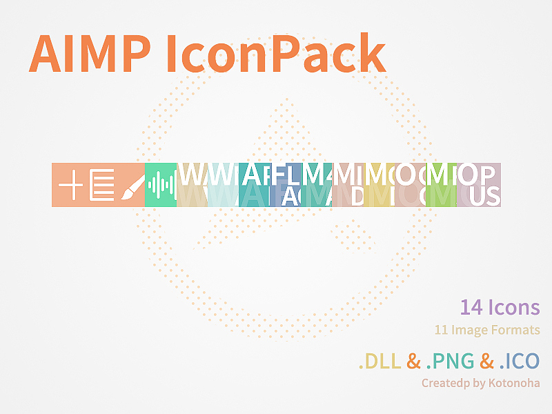 AIMP关联图标一套 附件下载_kotonoha-站酷ZCOOL