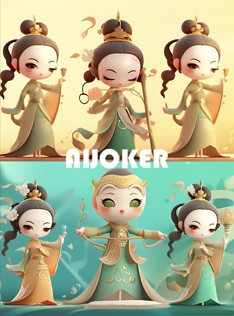 MJ AI生成 IP形象13_AI疯人院-站酷ZCOOL