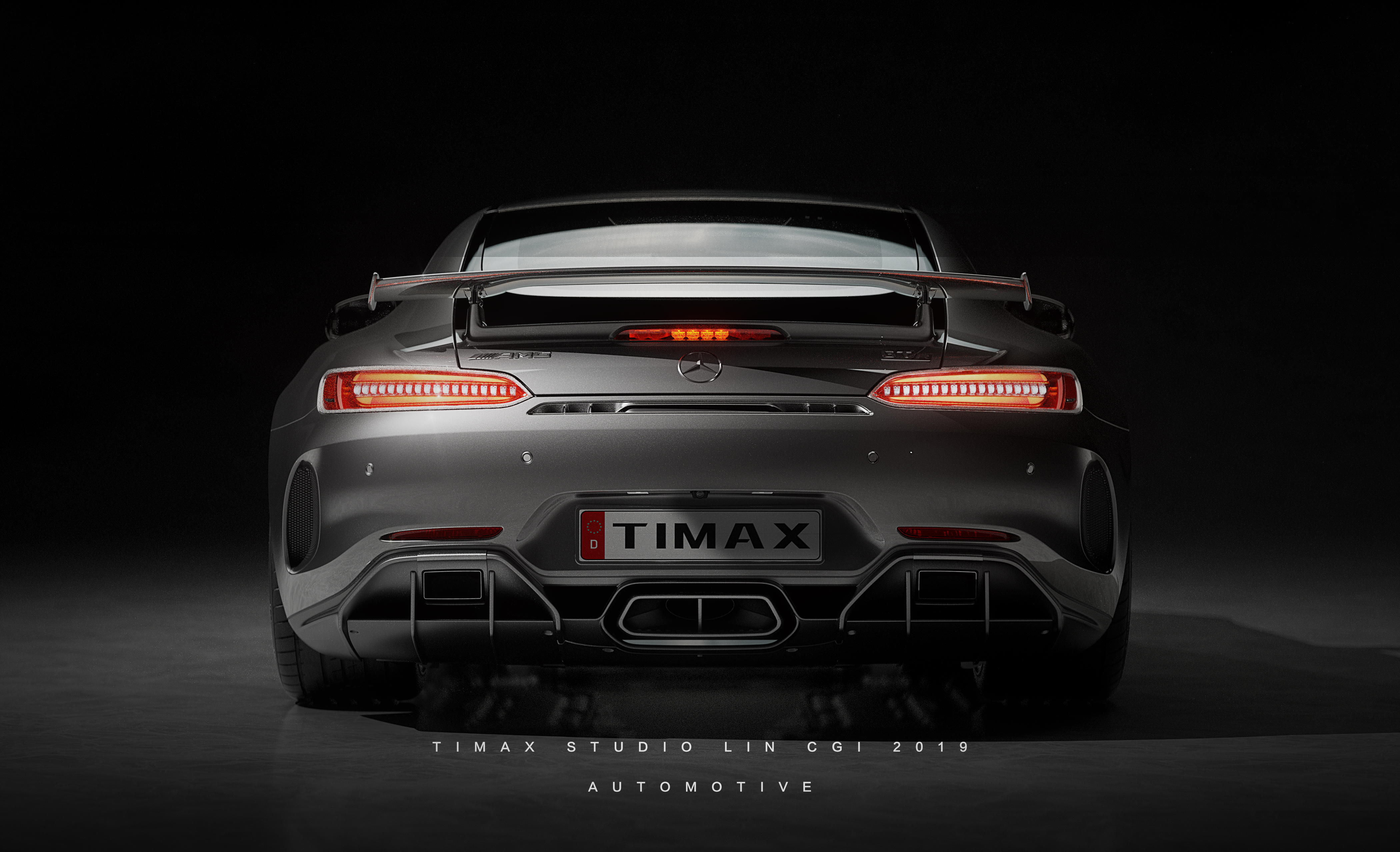 BENZ AMG 丨 CG WORK_TIMAX_Lin-站酷ZCOOL