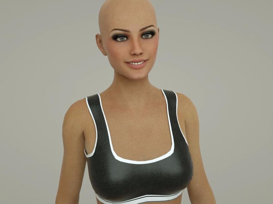 c4d sss真实皮肤材质角色动画表情练习_望月天凌-站酷ZCOOL