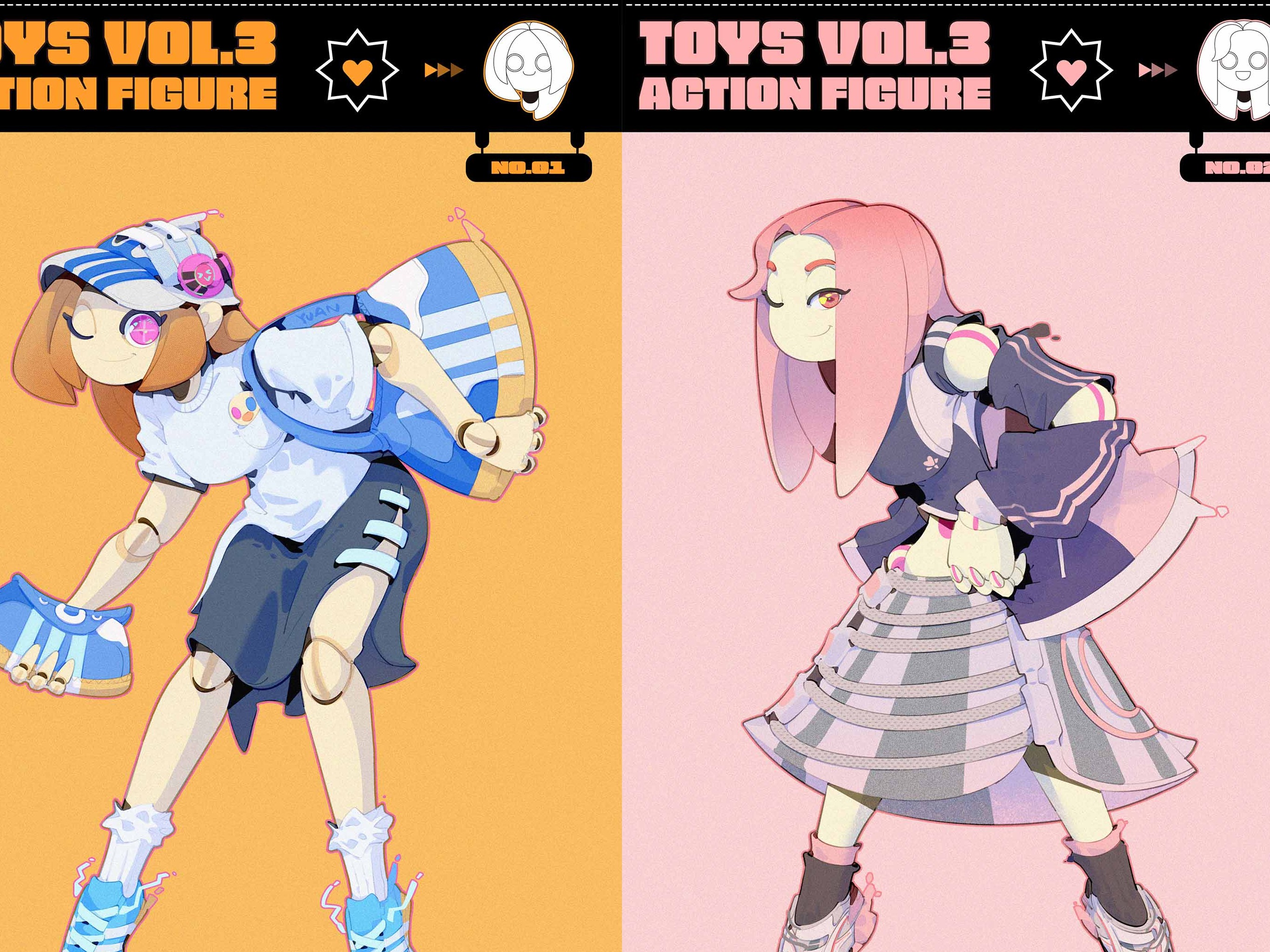 TOYSIII-action figure_MINMIN是珉珉-站酷ZCOOL