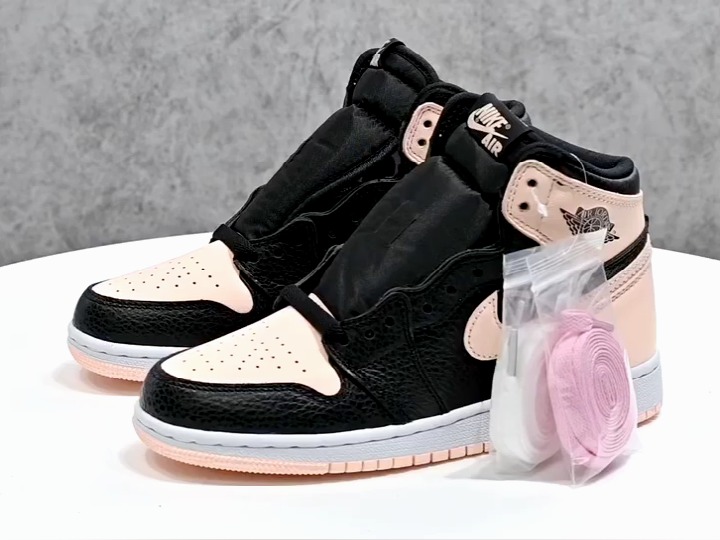 AIR JORDAN 1 RETRO HIGH OG GS 黑脏粉 575441-081_卓宇00520-站酷ZCOOL