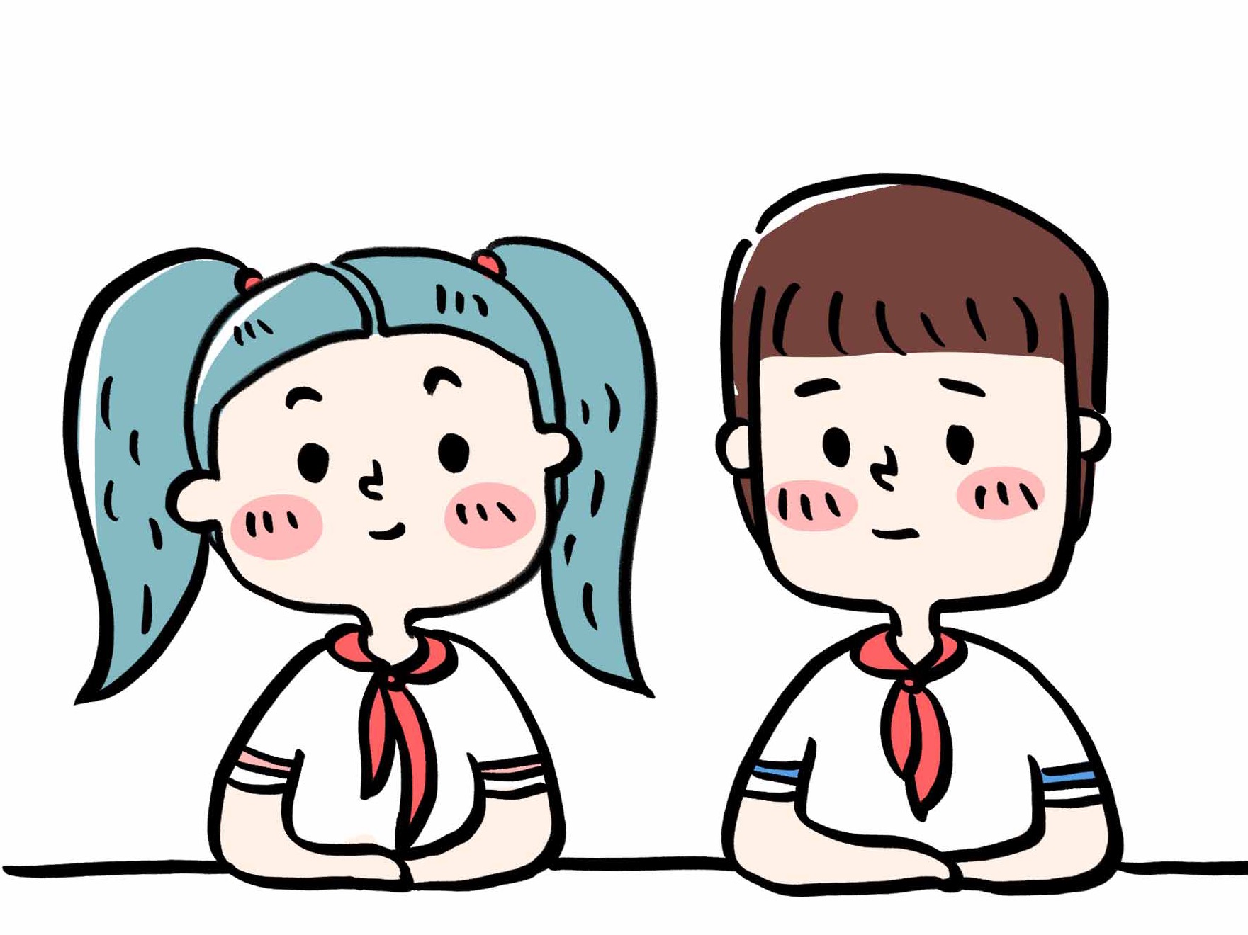 【好奇少女】漫画14期——记童年一件尴尬的小事_wuki打石头-站酷ZCOOL