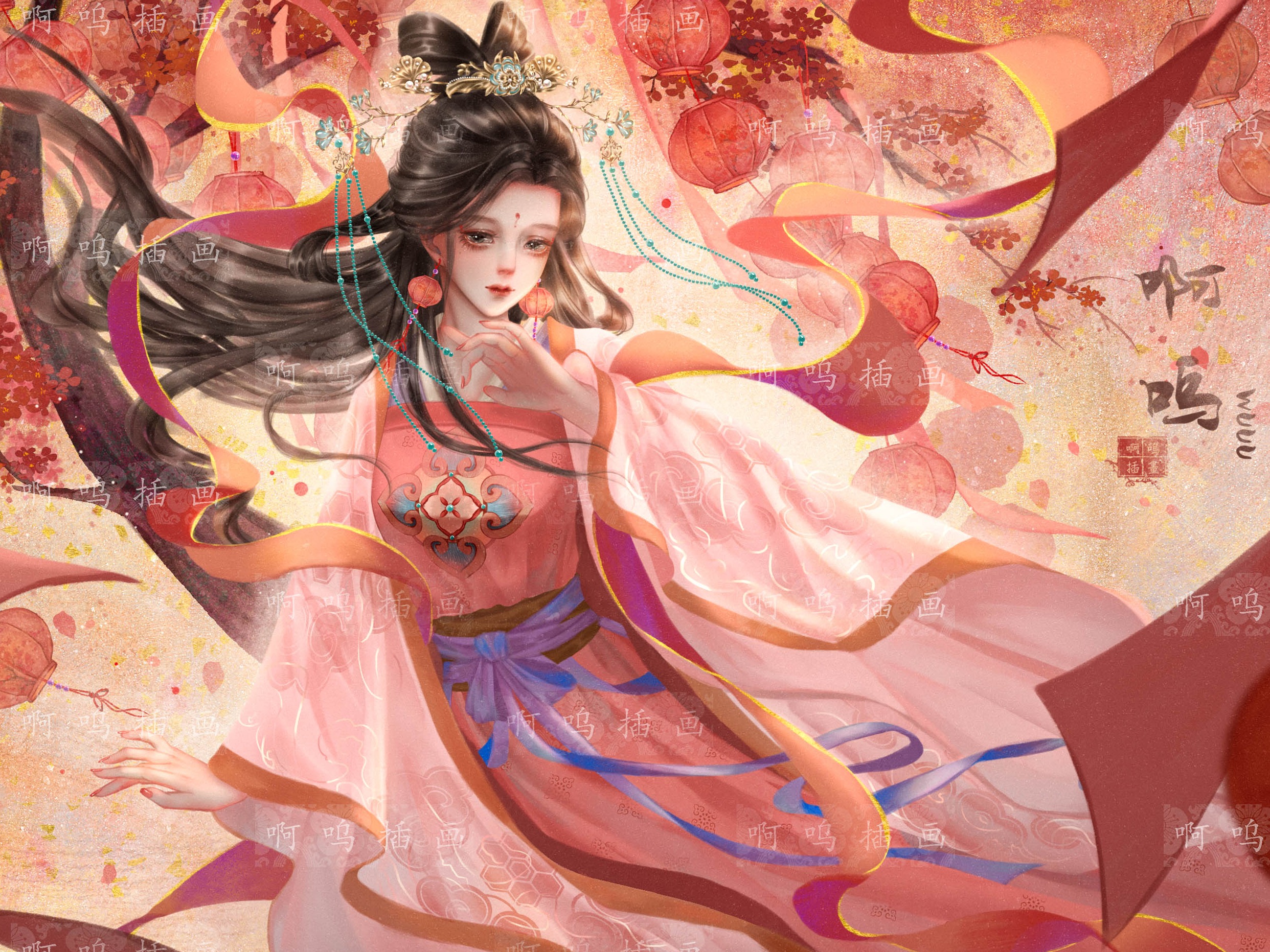 新年贺图_啊呜wuu-站酷ZCOOL