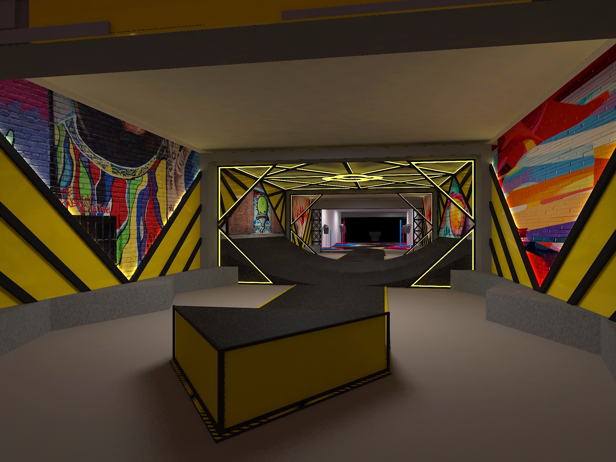 商场美陈方案设计_Nailsong-站酷ZCOOL