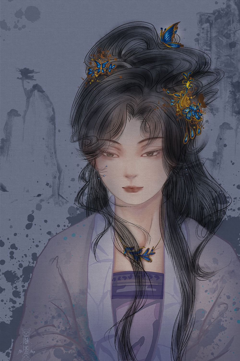 萋萋_隳墨huimo-站酷ZCOOL