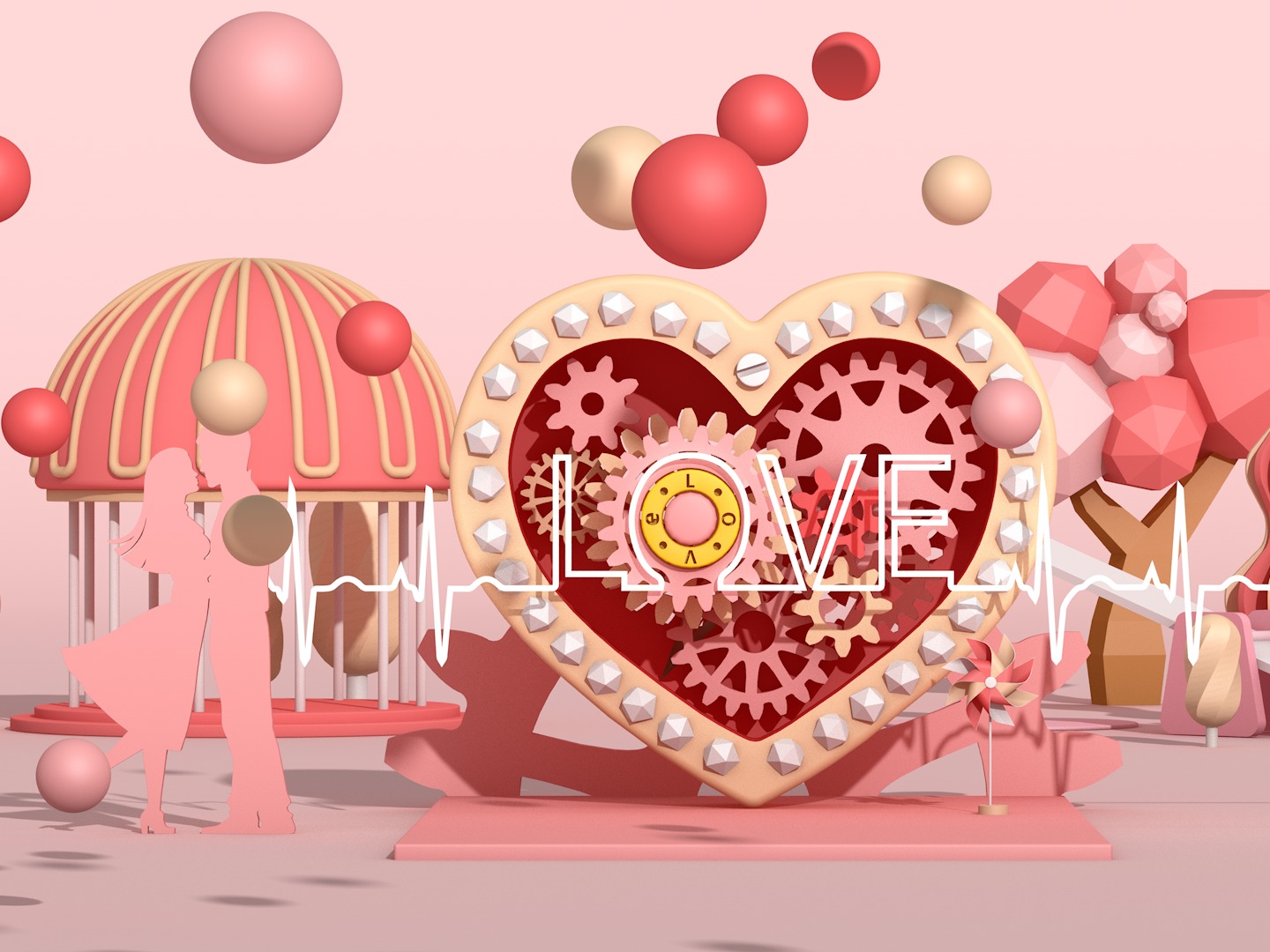 扑通扑通LOVE_HZ_Ting-站酷ZCOOL