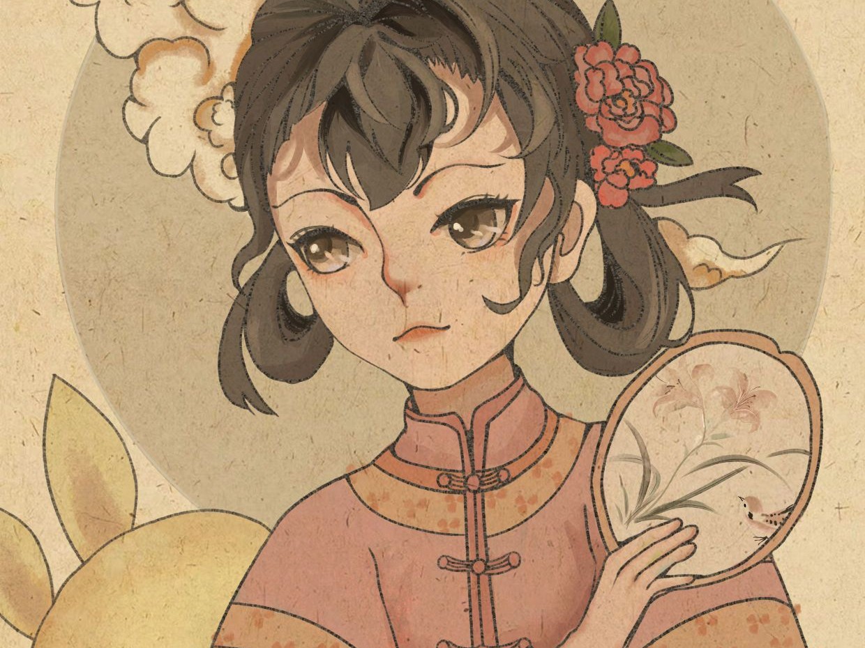 古风女孩理_晴天sunni-站酷ZCOOL