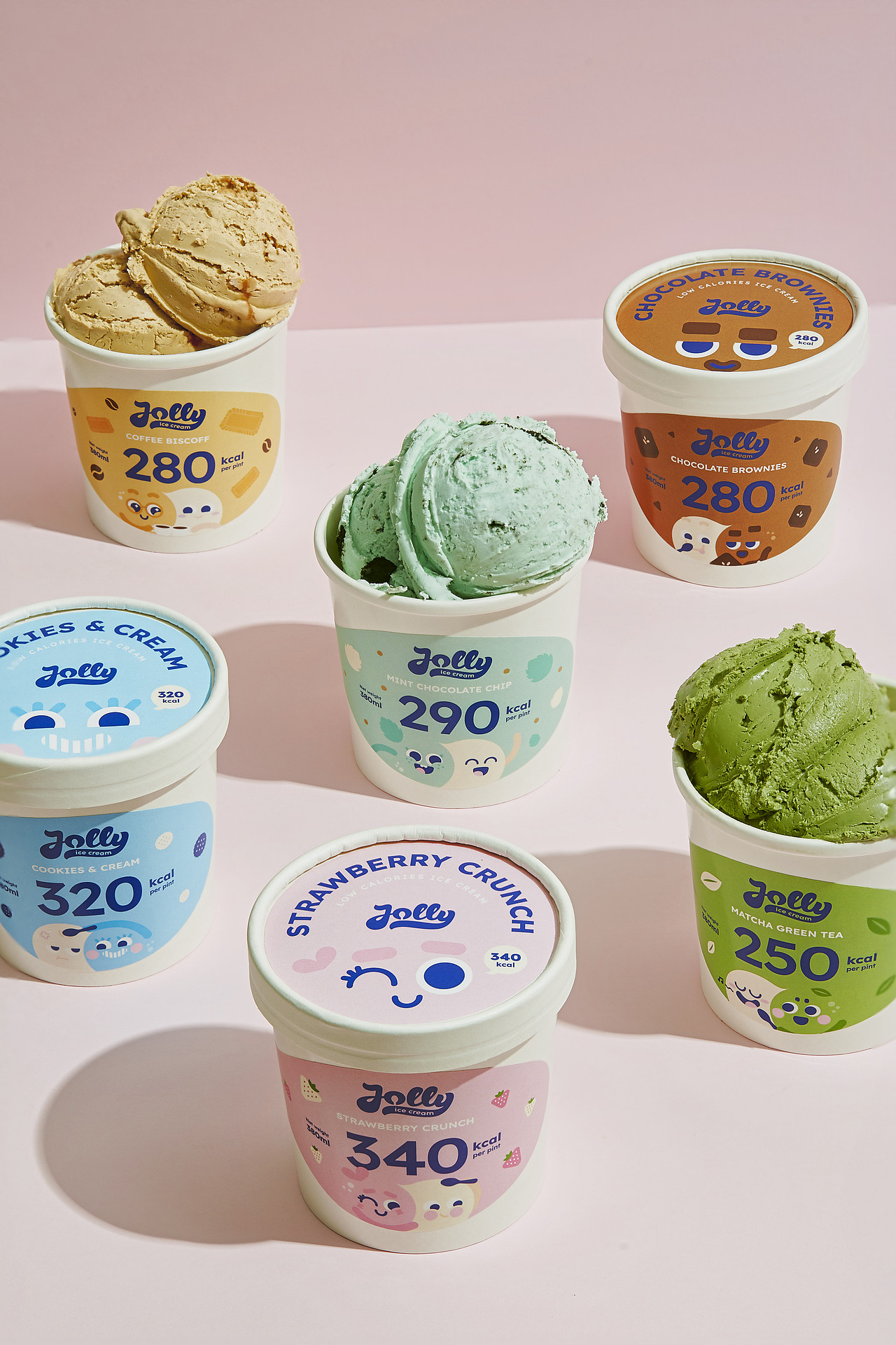 Jolly Ice Cream | 品牌与包装设计_Epikinono_Studio-站酷ZCOOL