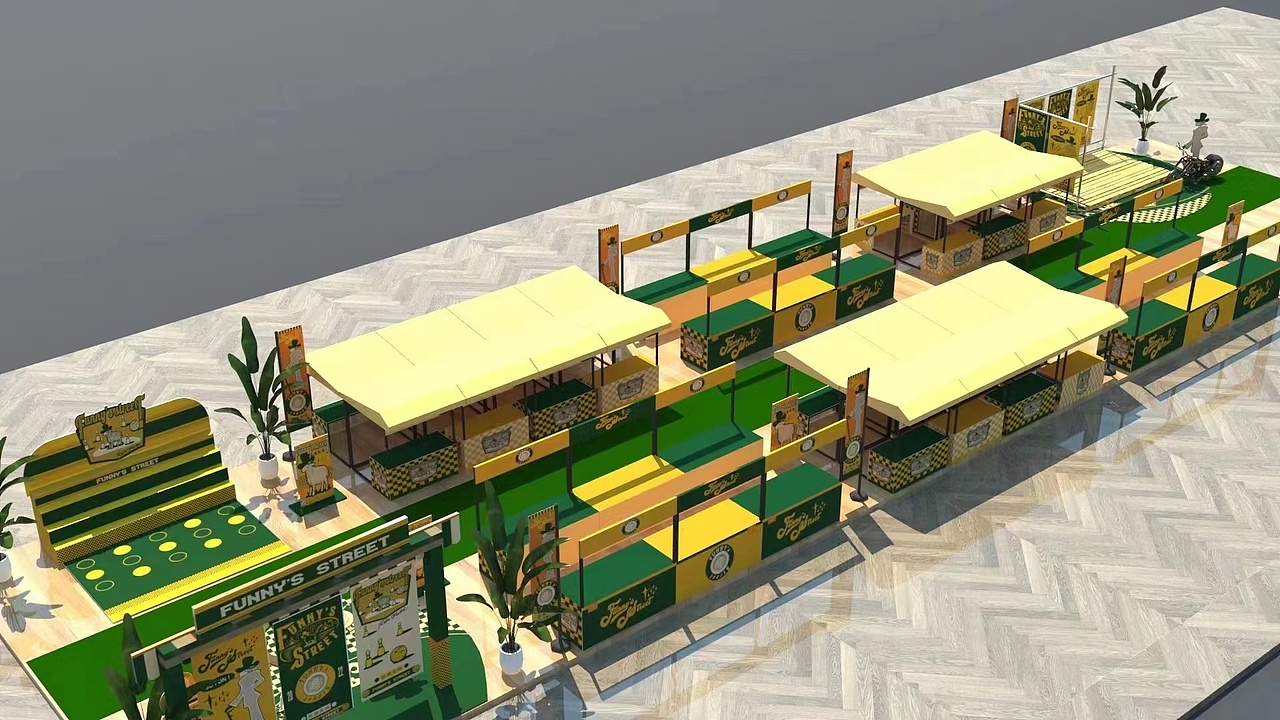 商场节日活动商业美陈案例展示_WDHAKSHD-站酷ZCOOL