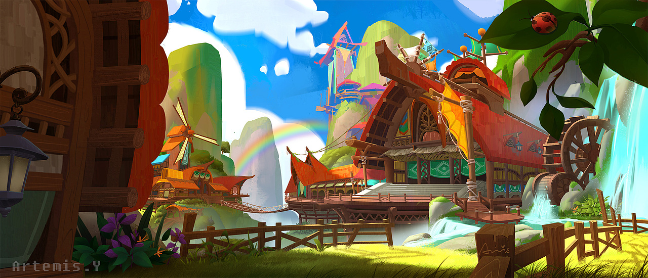 Q版概念图练习_Artemis_绯月-站酷ZCOOL