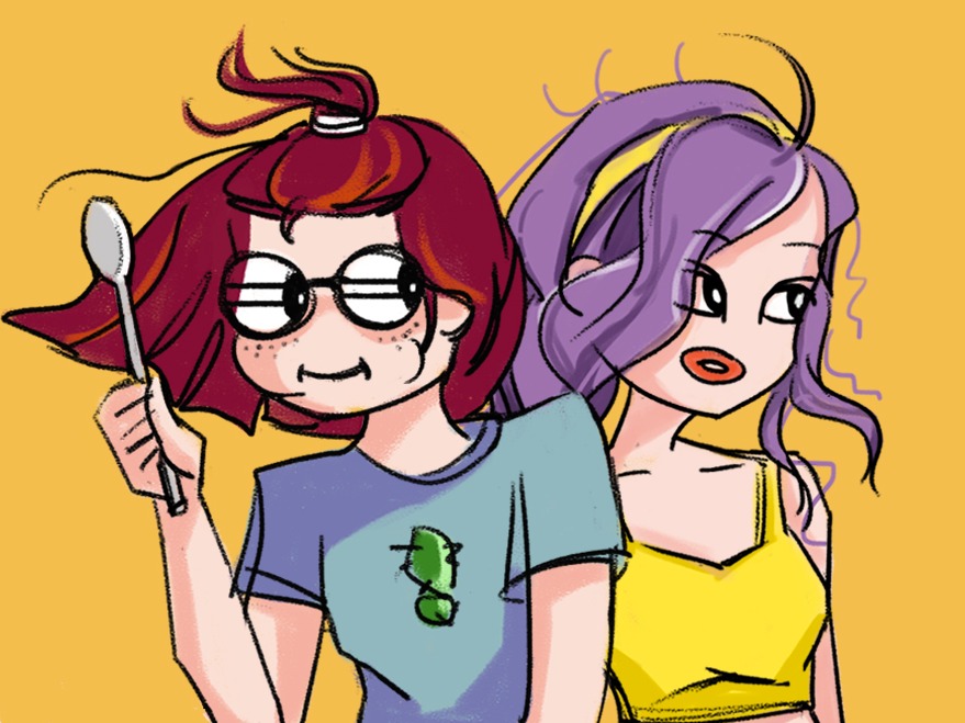 《与戏精室友的日常》第7话：朋友圈减肥 SHOW TIME_路遥执笔-站酷ZCOOL