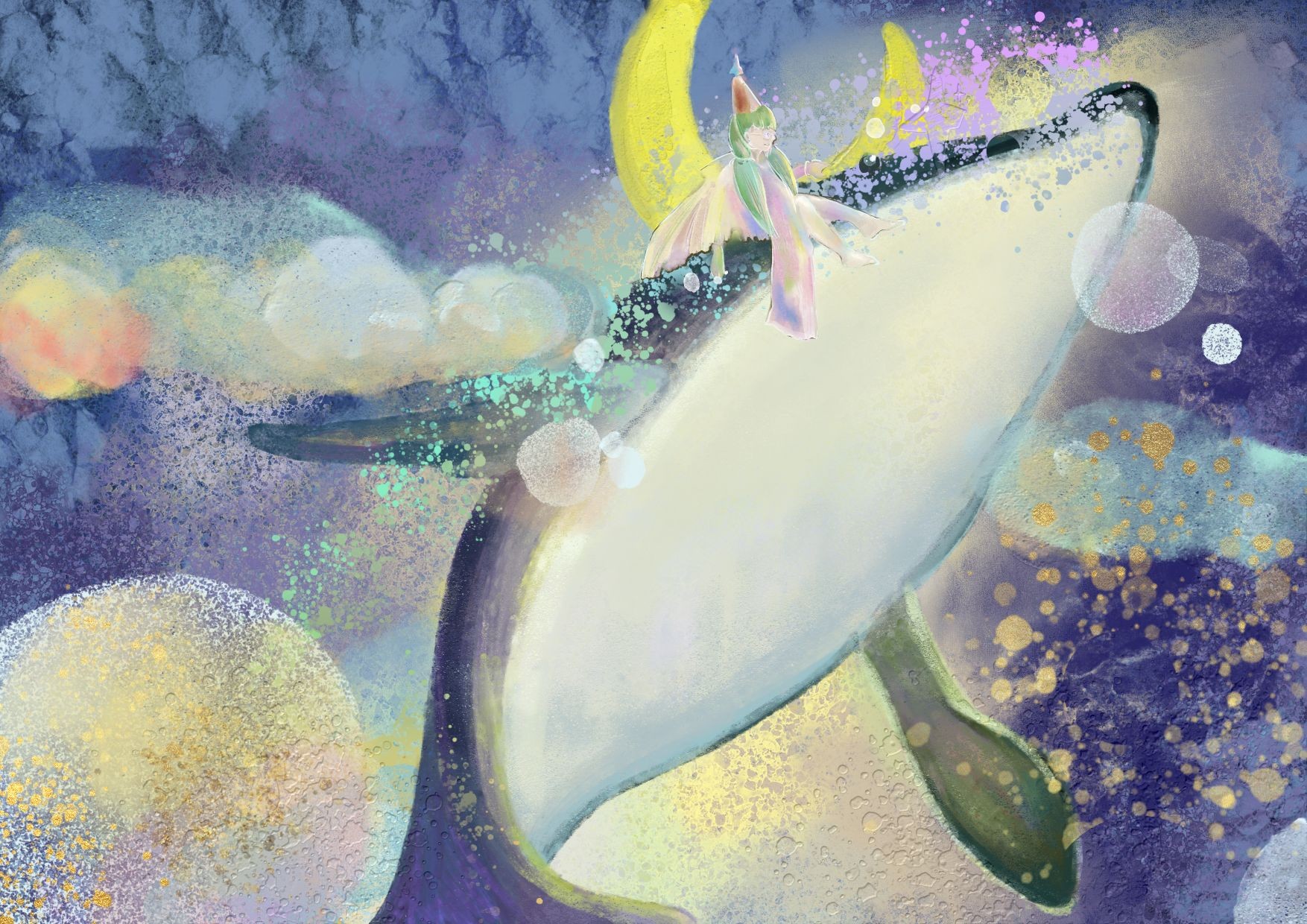 鲲梦星河 蘑菇水星_李诗音lsy-站酷ZCOOL