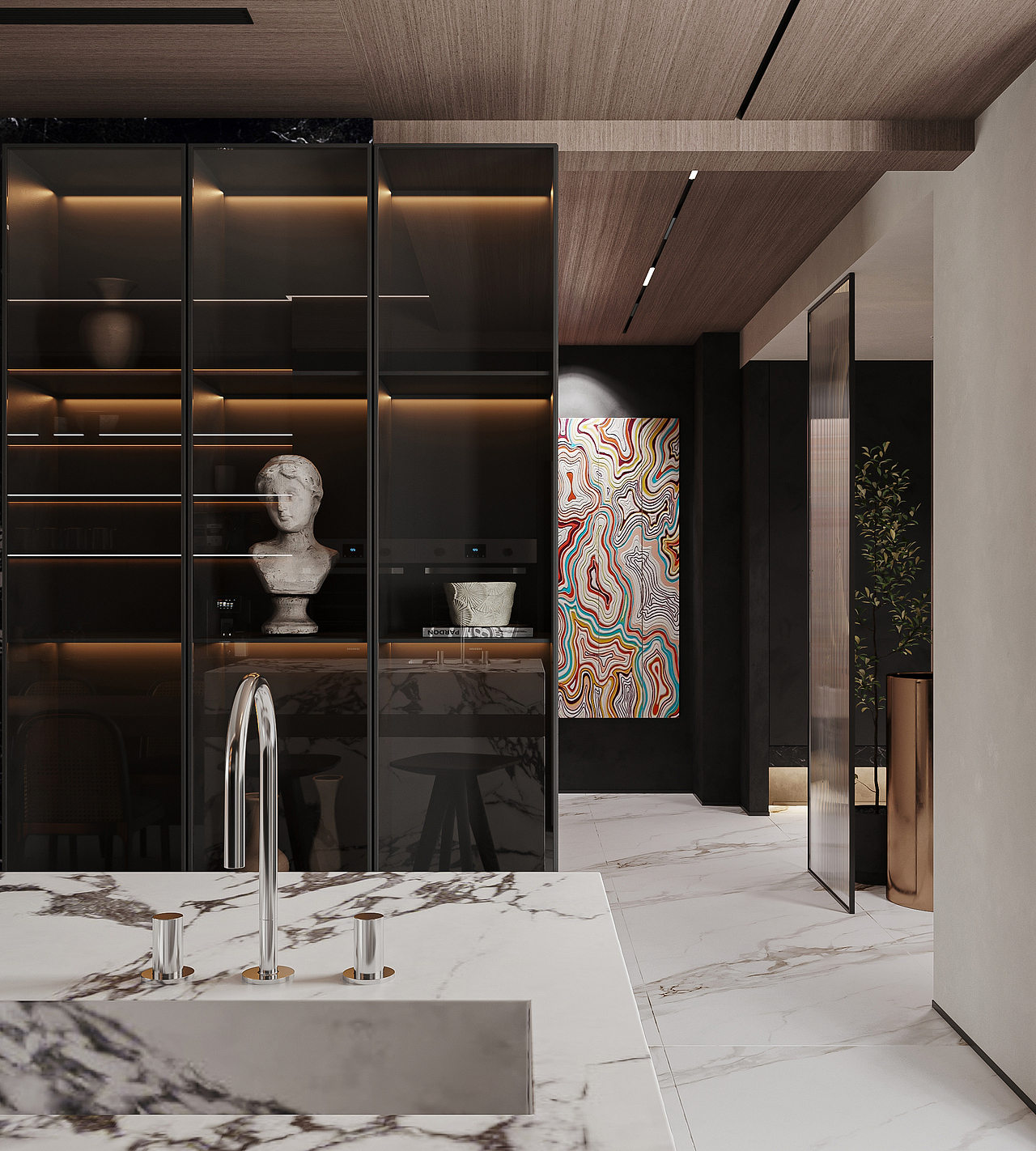 高级黑 _LSL效果图制作-站酷ZCOOL