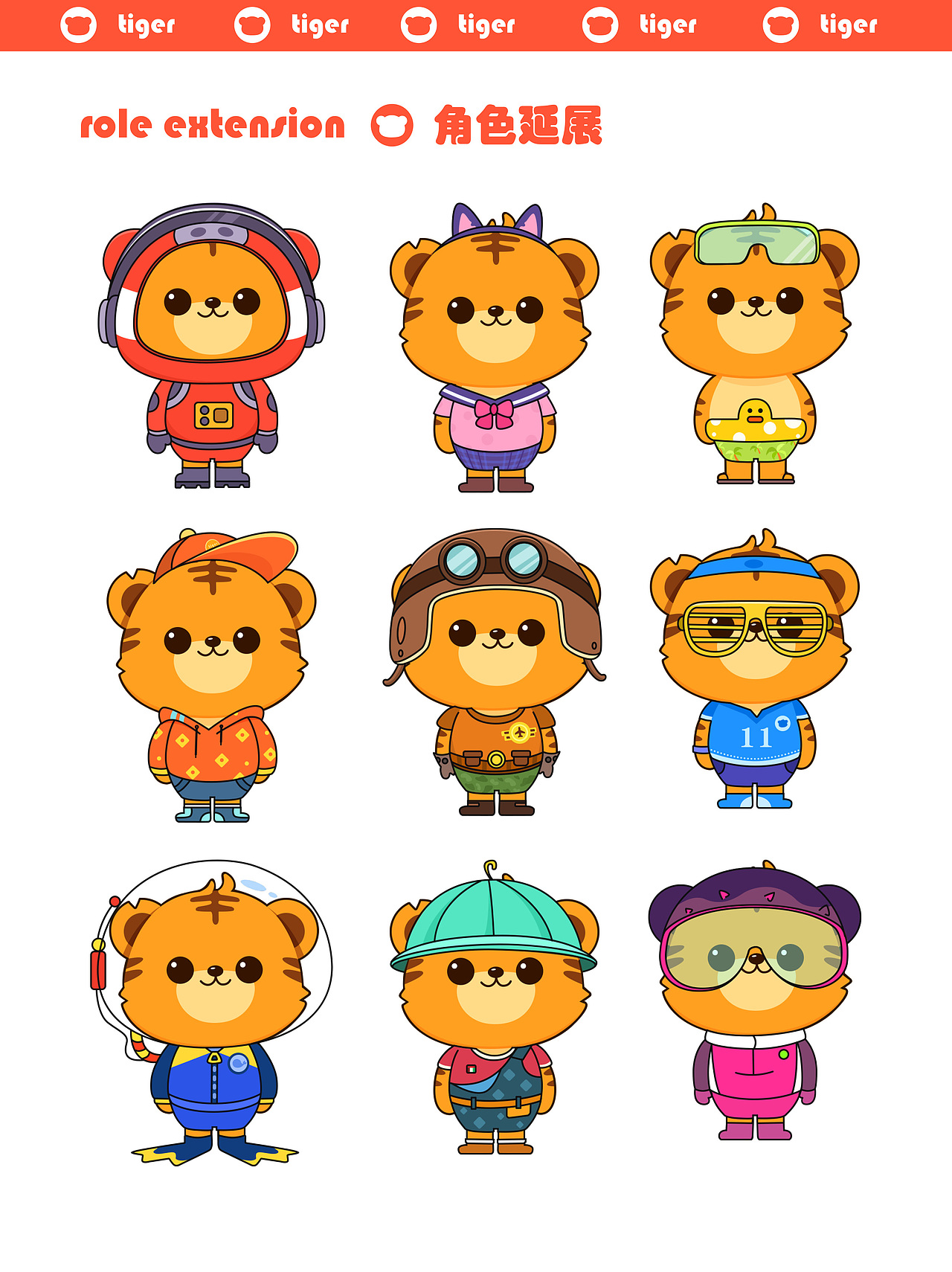 【hoho】 虎年IP|IP形象|原创IP设计_木嚯嚯_-站酷ZCOOL