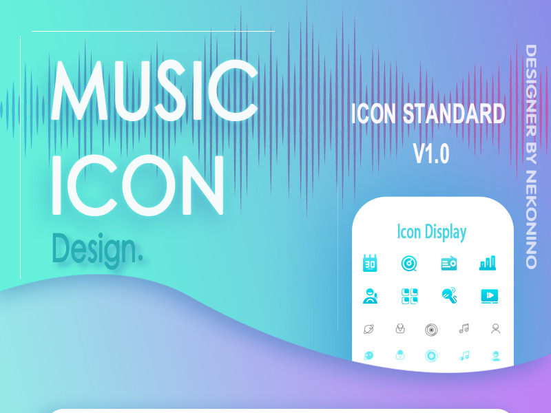 music icon设计_nekonino-站酷ZCOOL