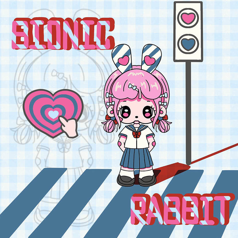 原创IP｜BIONIC RABBIT仿生兔&换装系列_芝士不是cheese-站酷ZCOOL