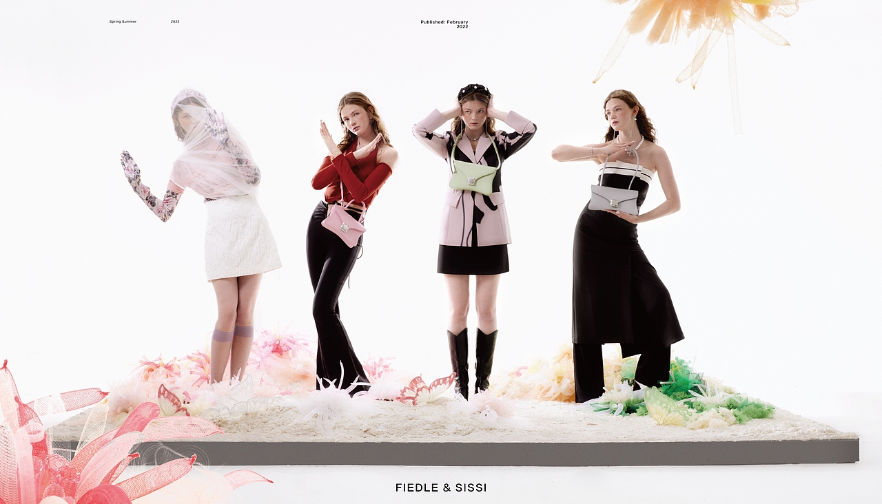 商业形象 | FIEDLE & SISSI 2022 S/S 形象片x新羽广告_新羽广告NEStudio-站酷ZCOOL