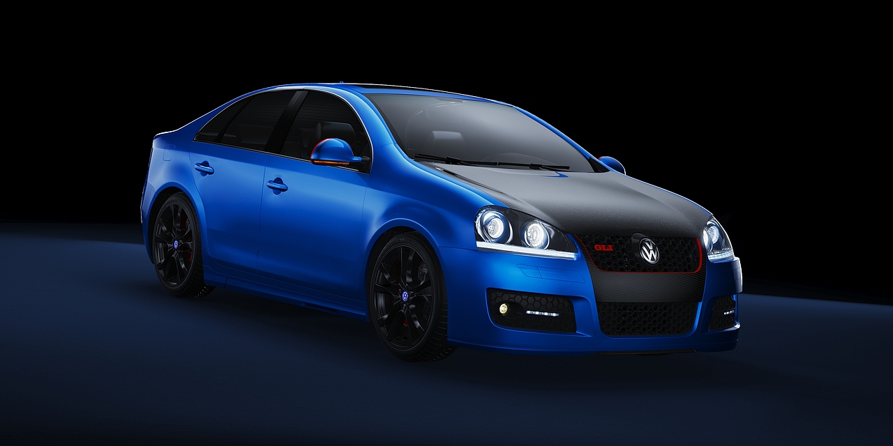 VW Jetta A5 GLi_元素粉x-站酷ZCOOL