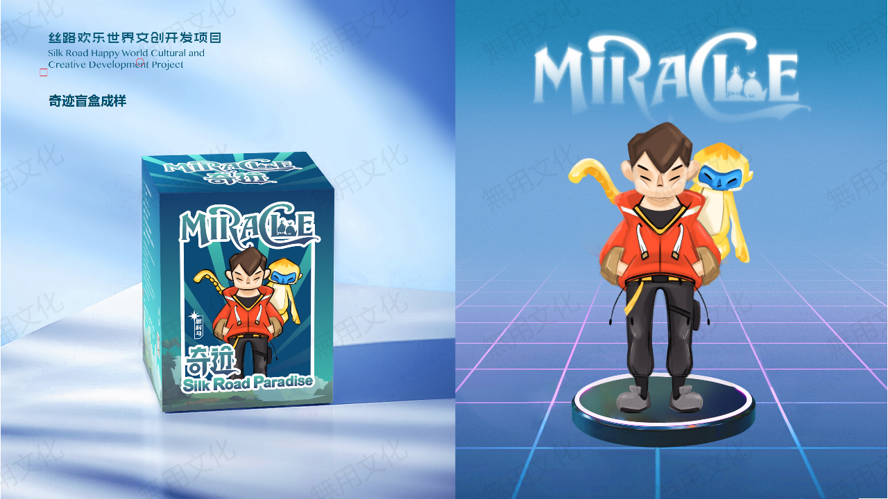 1201丝路欢乐世界奇迹盲盒包装介绍_無用文化-站酷ZCOOL