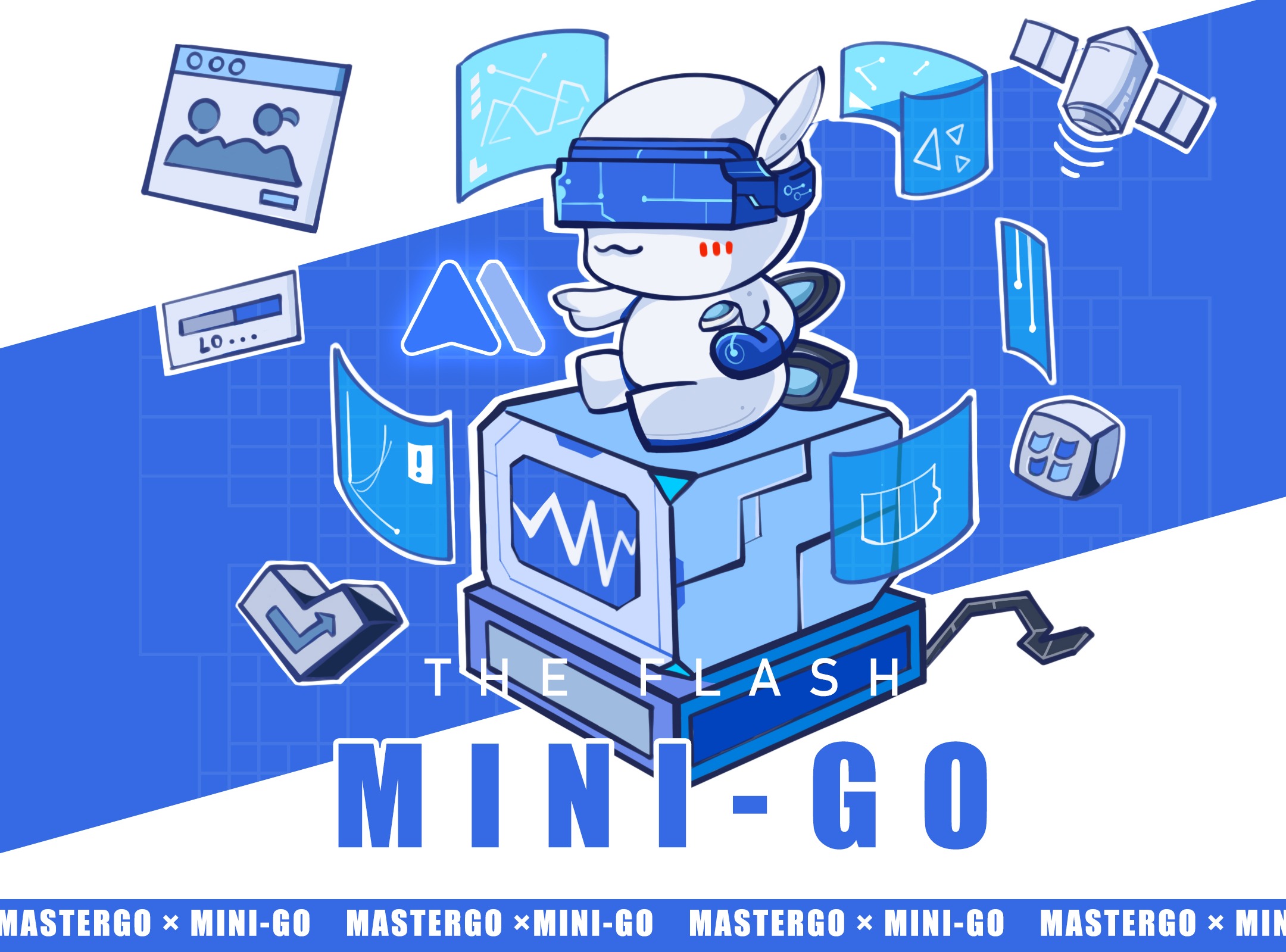 MasterGo IP形象设计-Mini-Go_Ann炜安-站酷ZCOOL