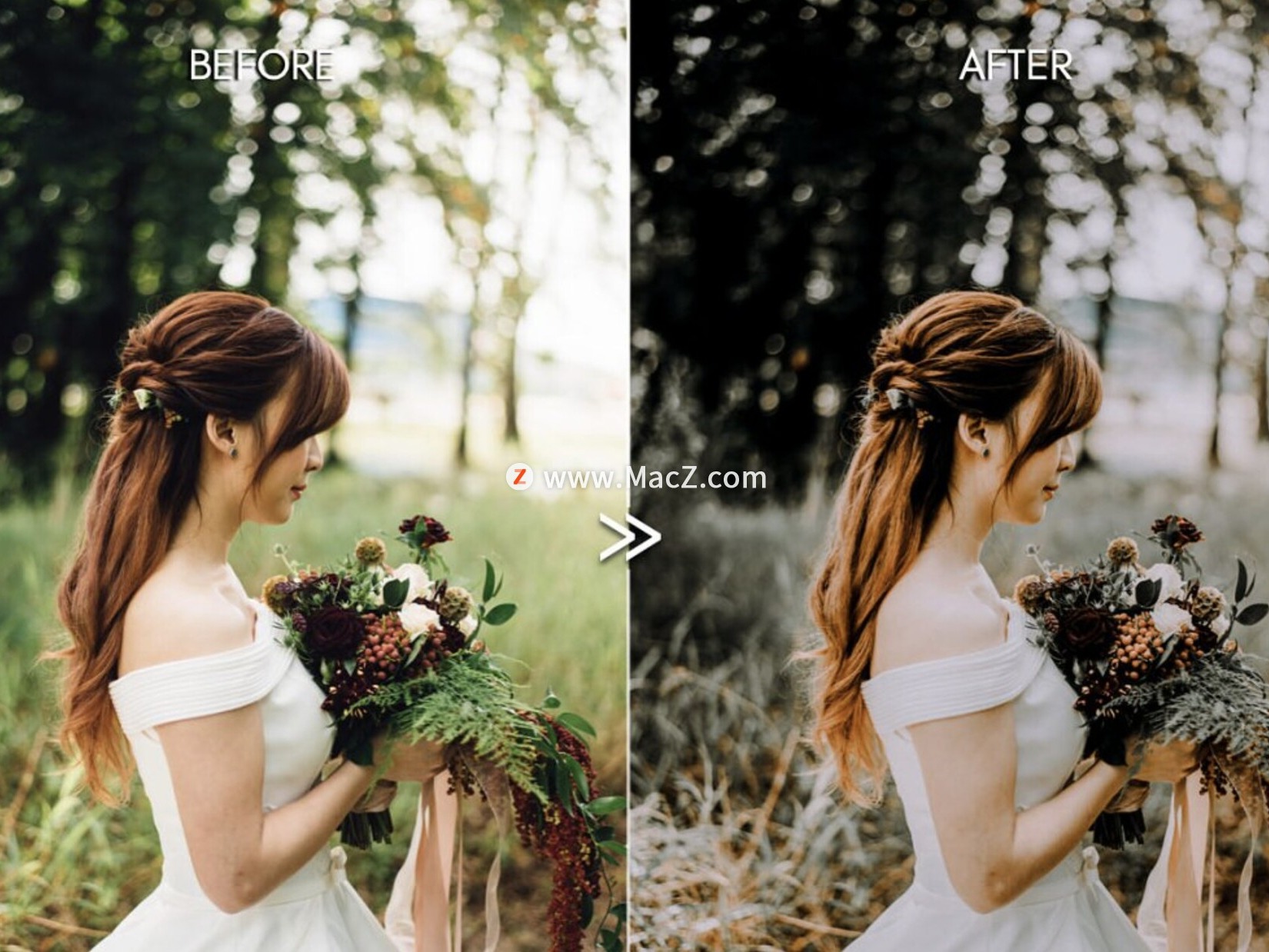 5个美丽质朴的家庭婚礼lr预设_mac开心-站酷ZCOOL