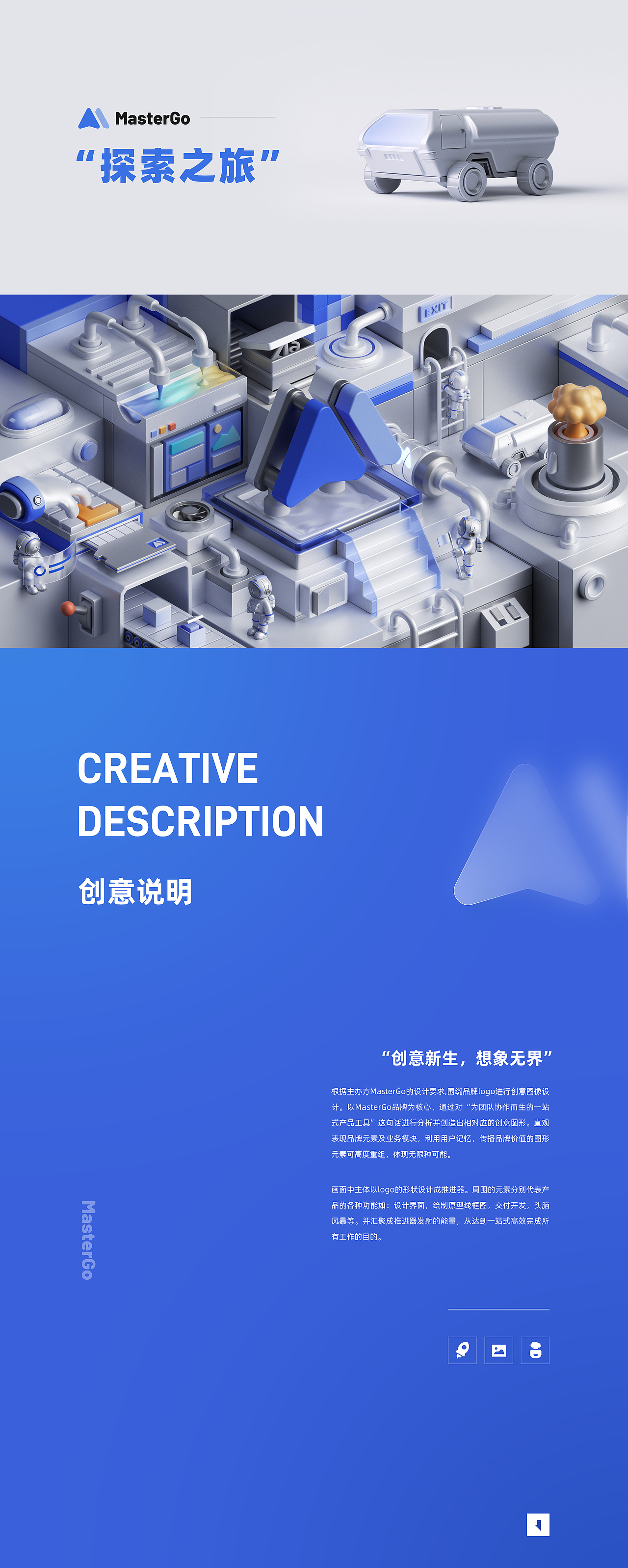 MasterGo品牌创意设计 | 探索之旅_Jin_Li-站酷ZCOOL