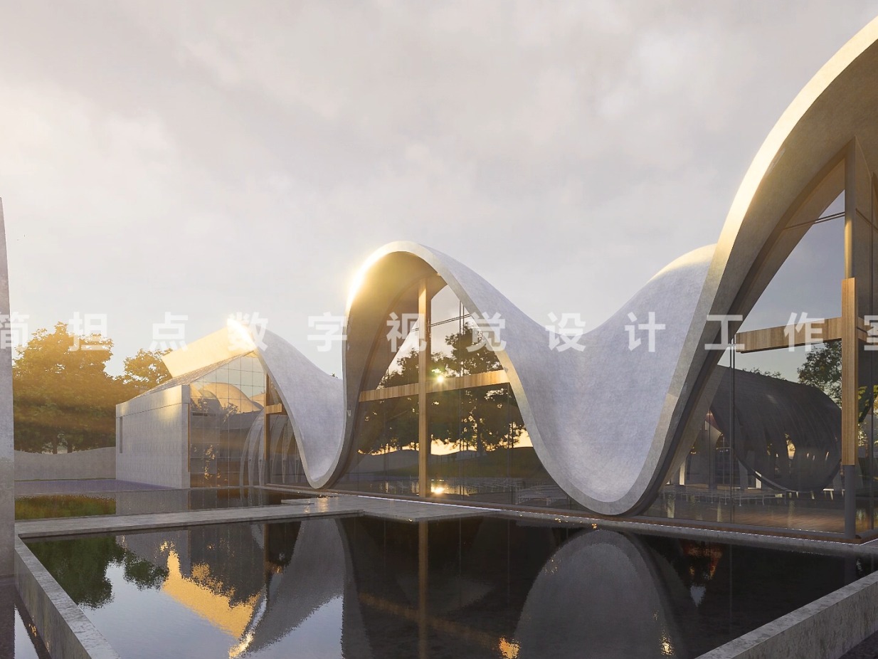 水之教堂_Simple视觉-站酷ZCOOL